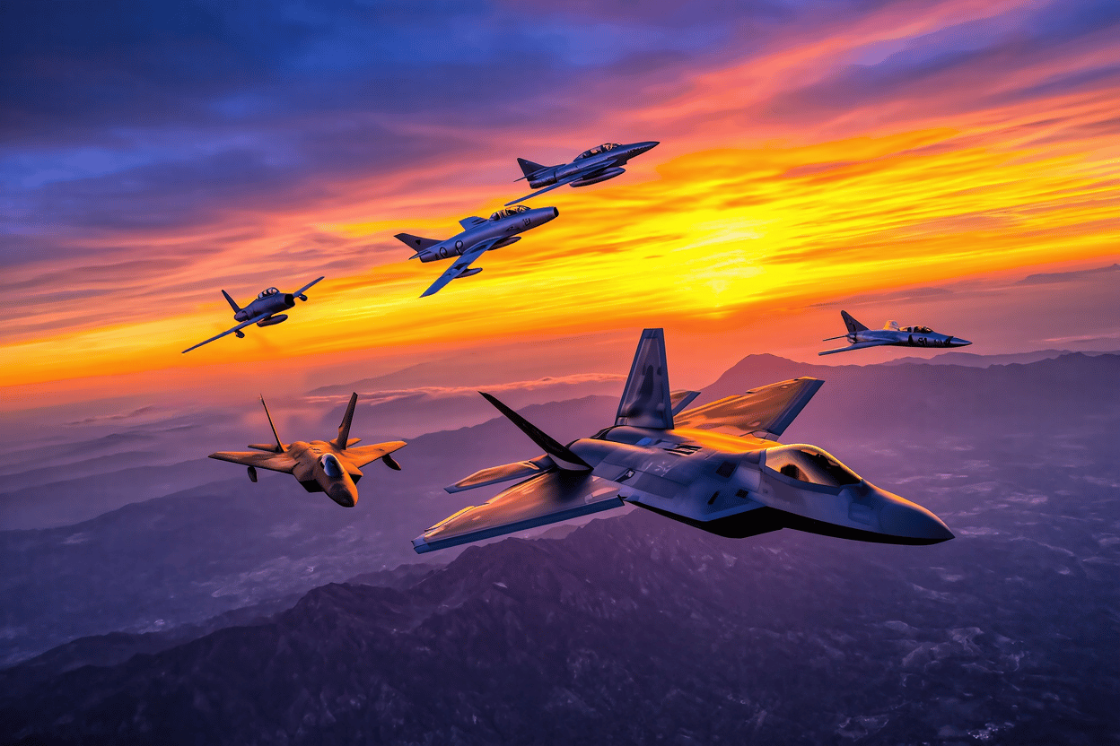 Avions de chasse : comprendre les générations, de la 1ère à la mystérieuse 6G